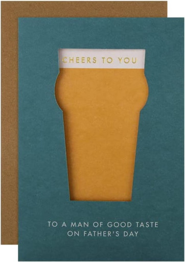 Cheers To You Open Father's Day Card - Occasion Cards