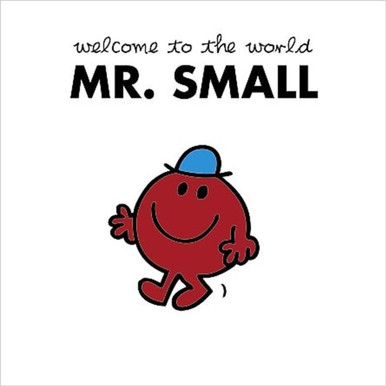 3D Holographic Mr Small Mr Men New Baby Boy Card - Occasion Cards