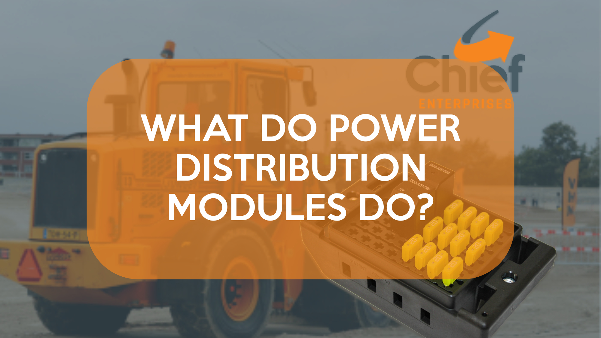 What Do Power Distribution Modules Do? - Chief Enterprises