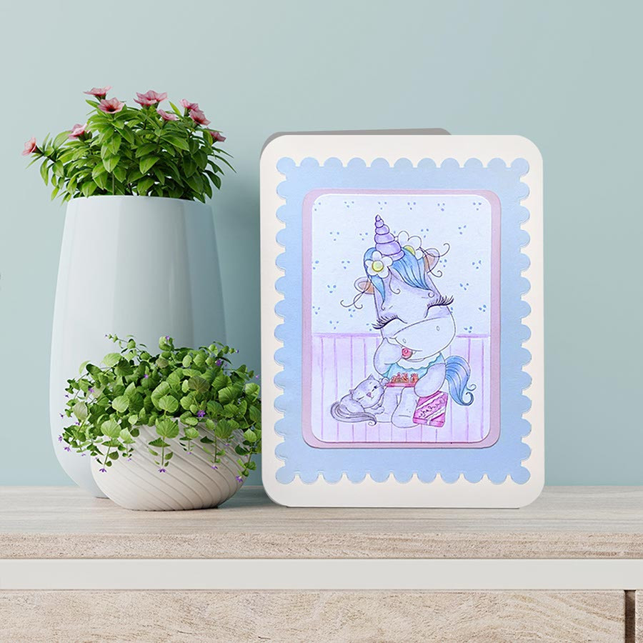 Sparkle Unicorn Set B digital Stamps COLOUR - digital download bundle ...