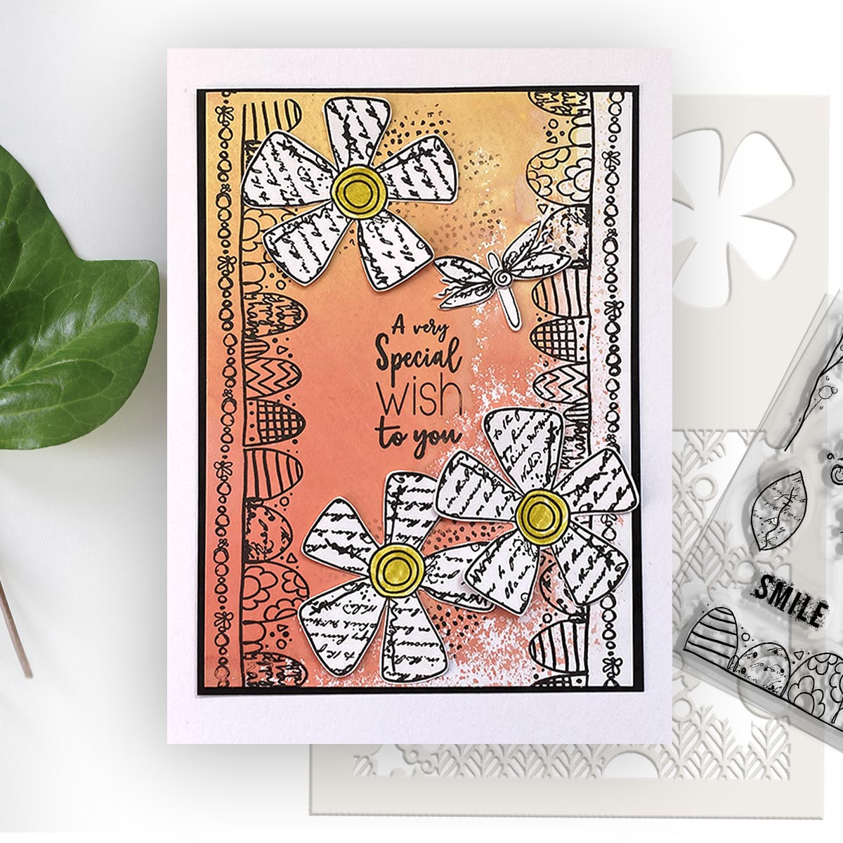 Funky Flowers Products - Polkadoodles card making, craft, scrapbooking ...