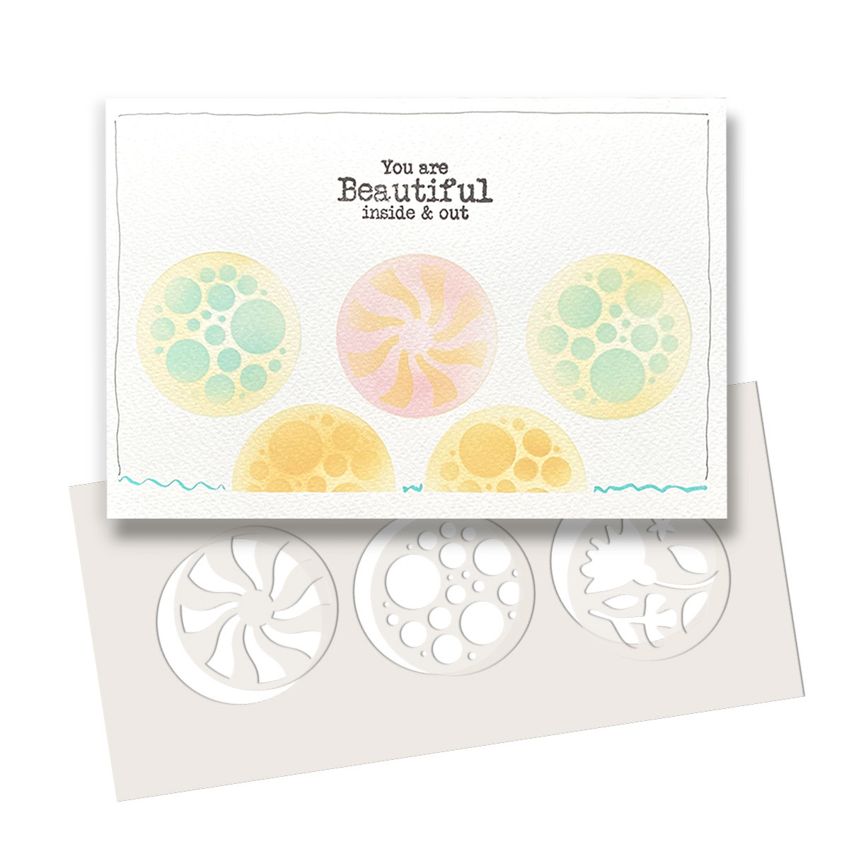 Switchables® Circles Triptych craft card making Stencil and Mask ...