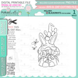 Downloads - Gnome printables - New - Happy Easter Gnomes digital stamps ...