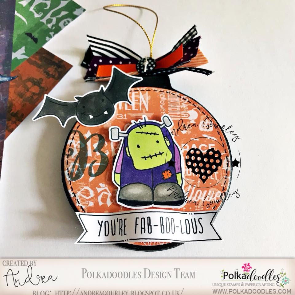 Fab-boo-lous - Halloween clear stamp set - Polkadoodles card making ...