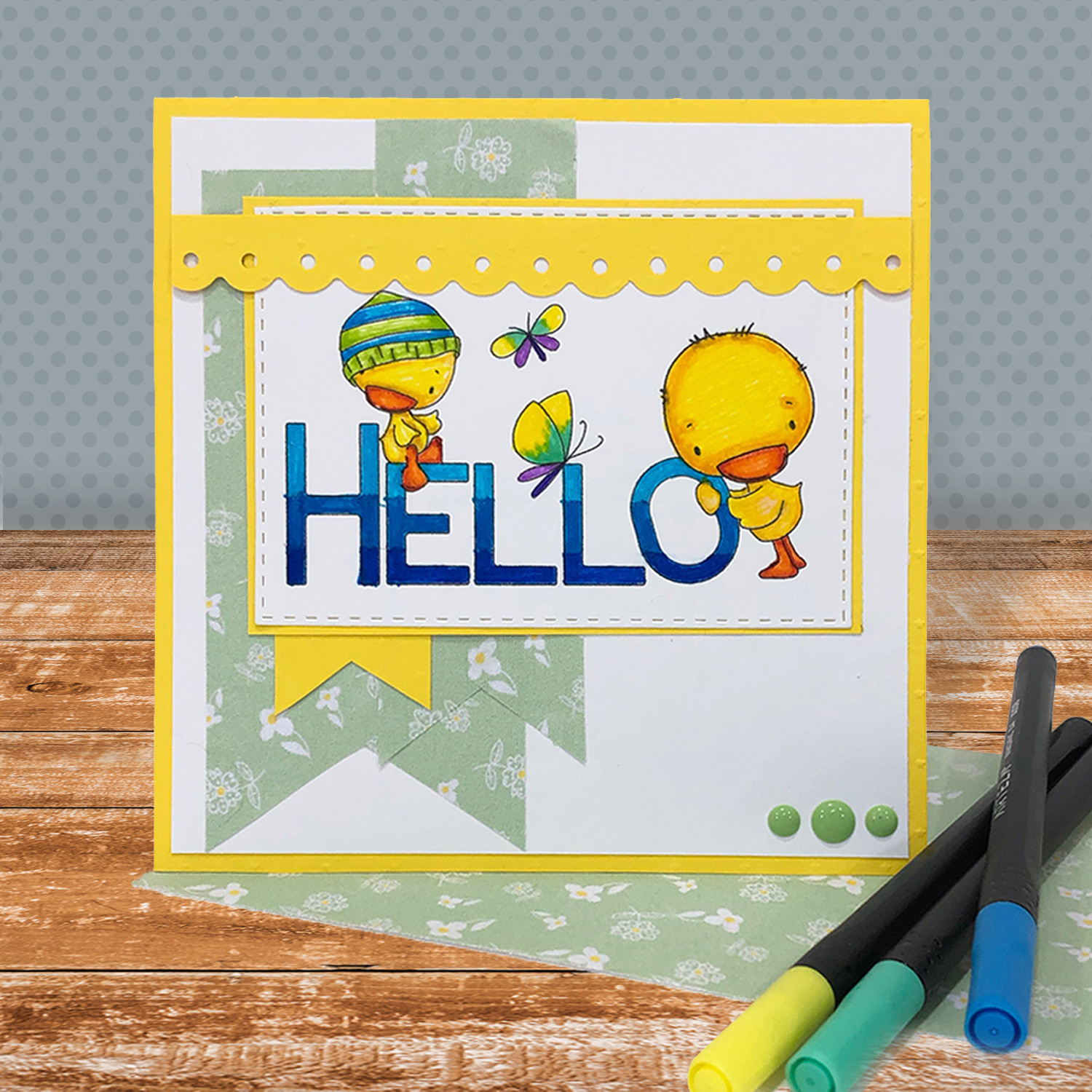 Hello Spring - Printable Digital download