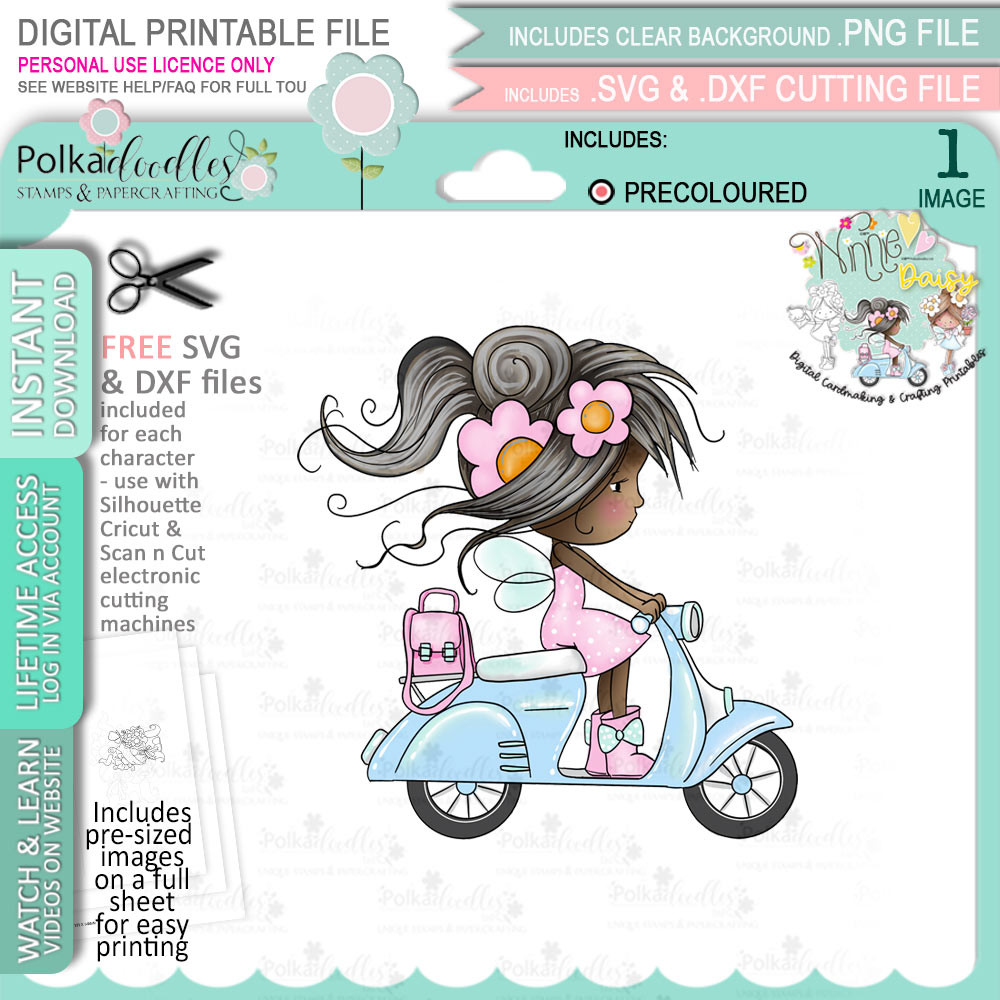 Daisy Dance Flower Fairy - Winnie Daisy Fairy cute girl printable ...