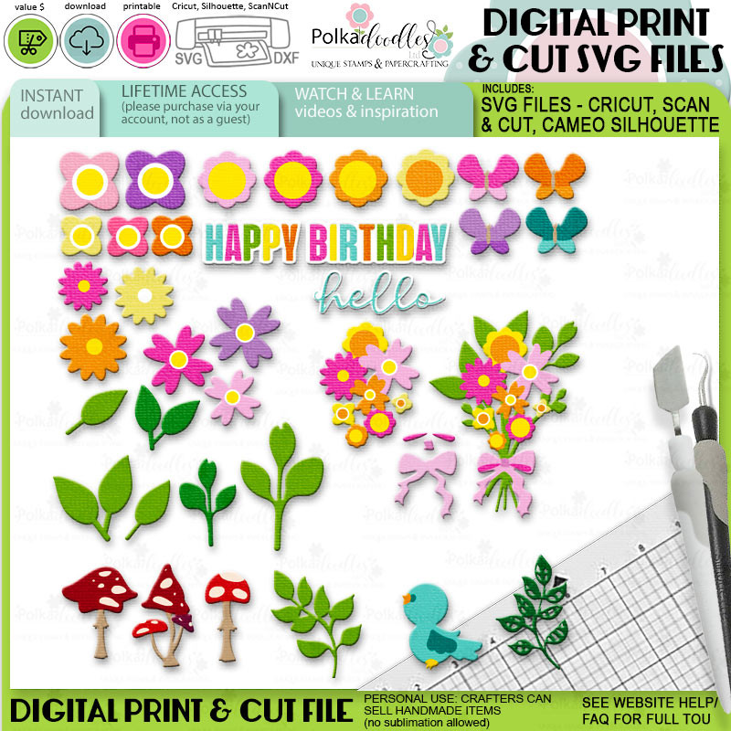 Everyday SVG Craft Cut Files card making craft cricut