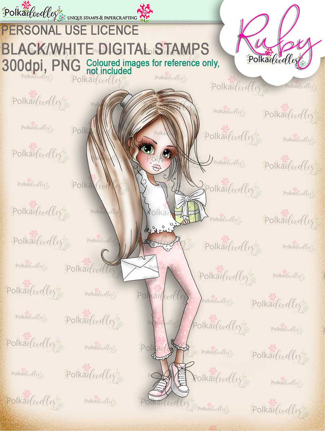 Ruby 2 Collection - USB bundle - Polkadoodles card making, craft ...