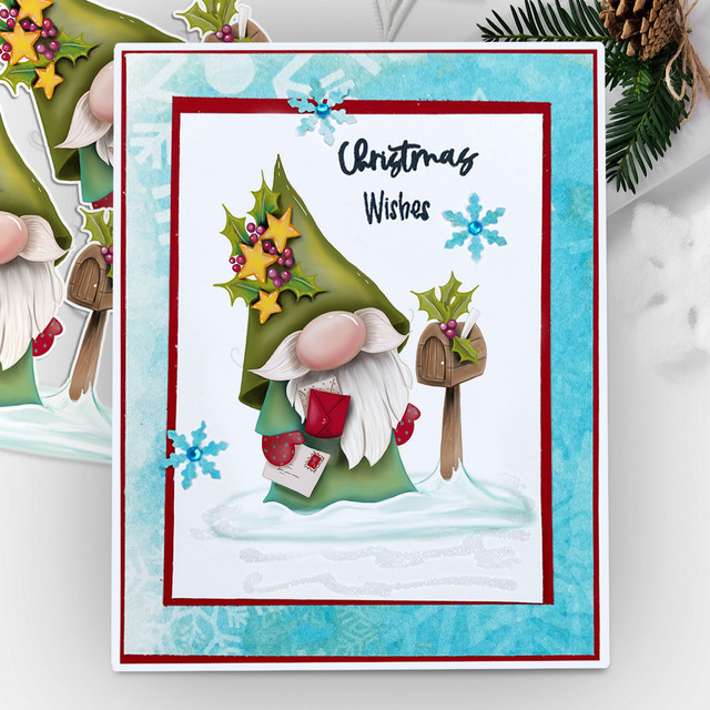 Gnome Festive Fun Big Bundle - printable craft digital stamp download ...