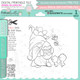 Happy Easter - Gnome cute printable clipart digital stamp, digistamp ...
