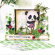 Set 3- Noodle Panda bear cute printable digi stamp clipart with SVG ...