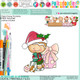 Presents Christmas Gingerbread Cookie digistamp clipart digital stamps ...