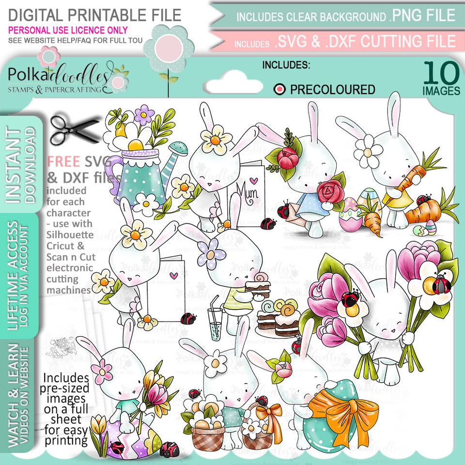 Springtime Smiles Spring Easter big value bundle - BIG KAHUNA printable ...