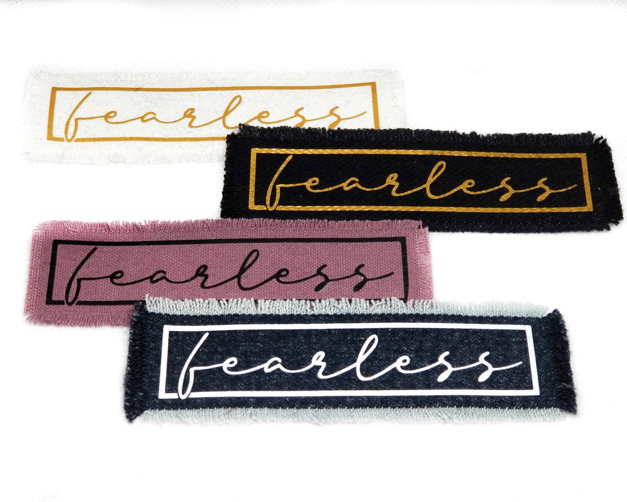 Fearless Iron On Patch