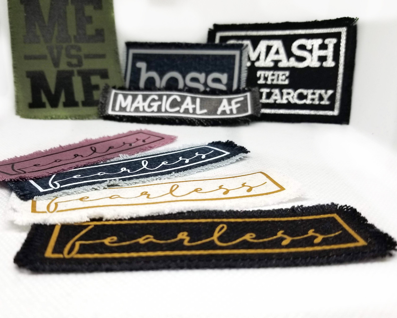 Fearless Iron On Patch