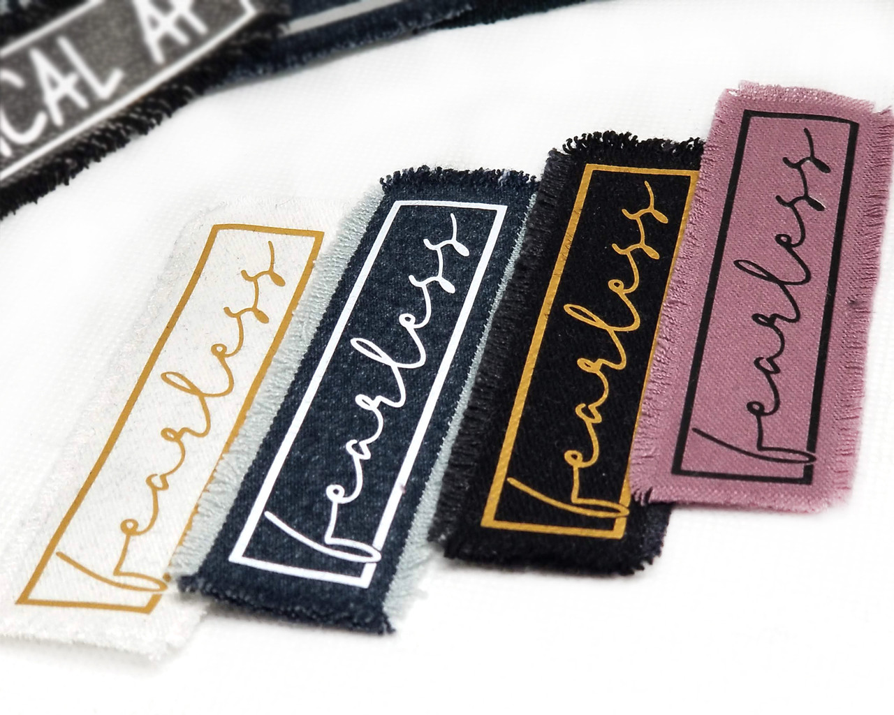 Fearless Iron On Patch