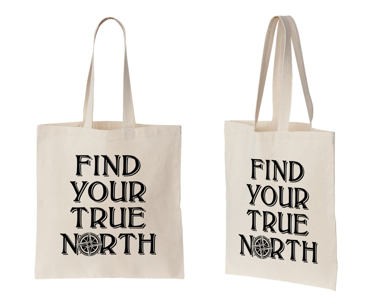 Find Your True North Tote Bag
