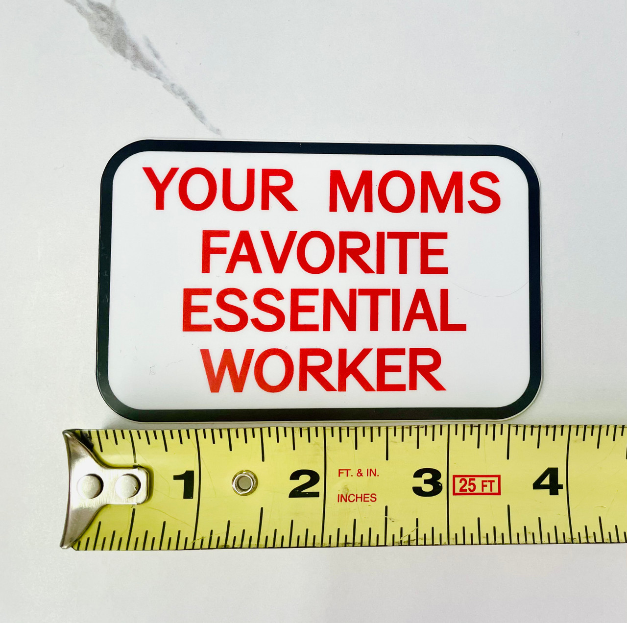 "Your Mom's" Sticker - LOW DRAG LINEHAND