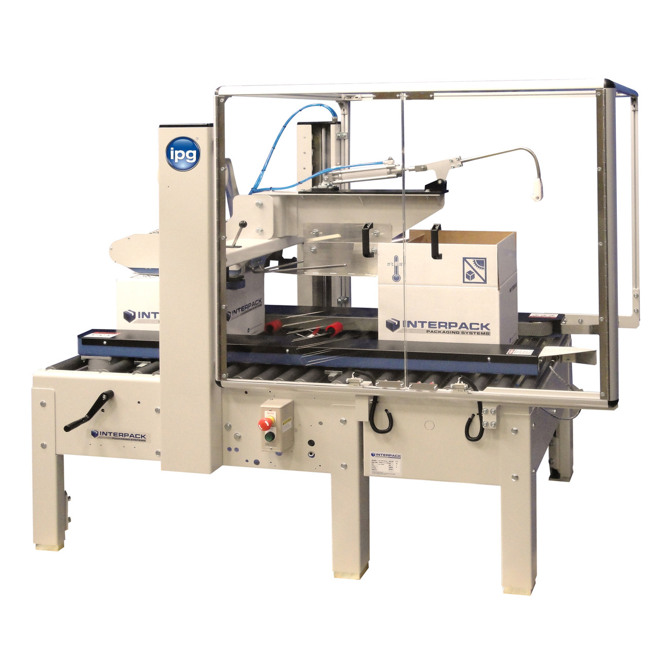 Interpack USC 2020-SB - Uniform Semiautomatic Compact Case Sealer