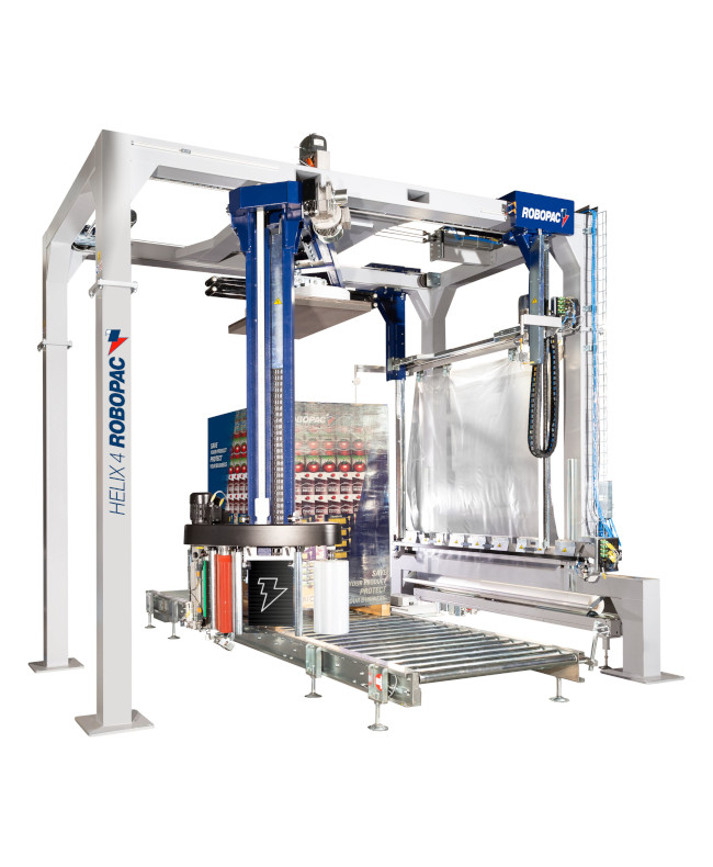 Stretch Wrappers | Automatic & Semi-Auto Pallet Wrappers | Robopac ...