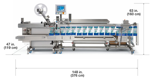 Automated Packaging Systems - FAS SPrint Revolution SidePouch Food Bagger