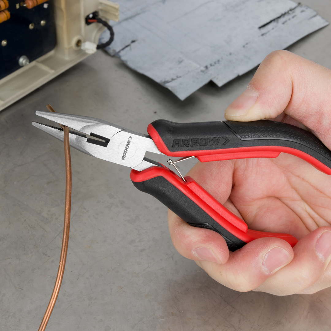 Arrow Steel Mini Pliers Set - Diagonal and Long Needle Nose - Arrow ...