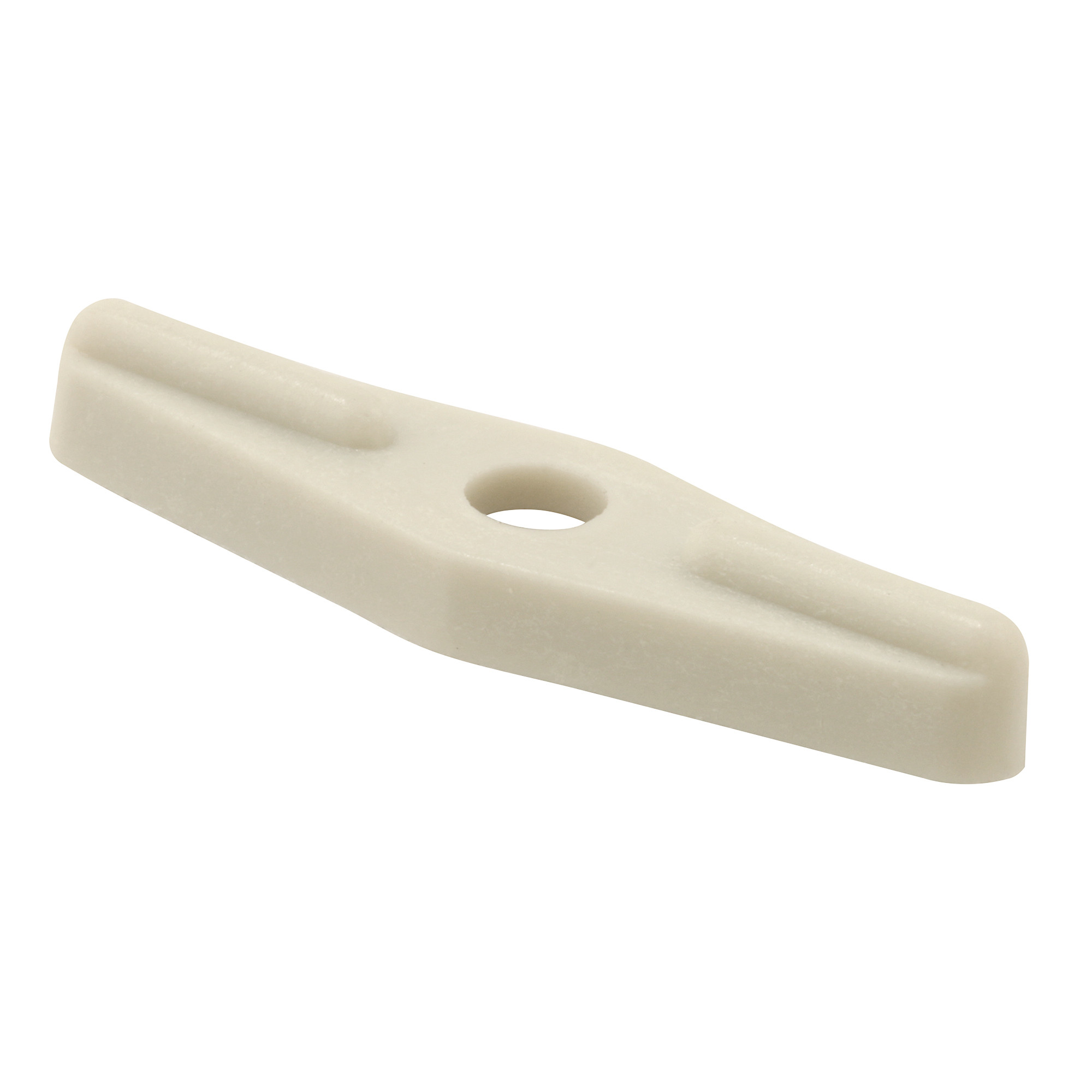 Double Wing Clip, Plastic White (100 Pack) - Prime-Line Parts