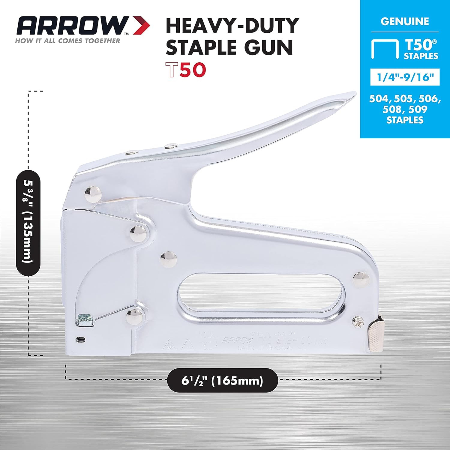 Arrow T50 Heavy Duty Staple Gun - Arrow Tool Group