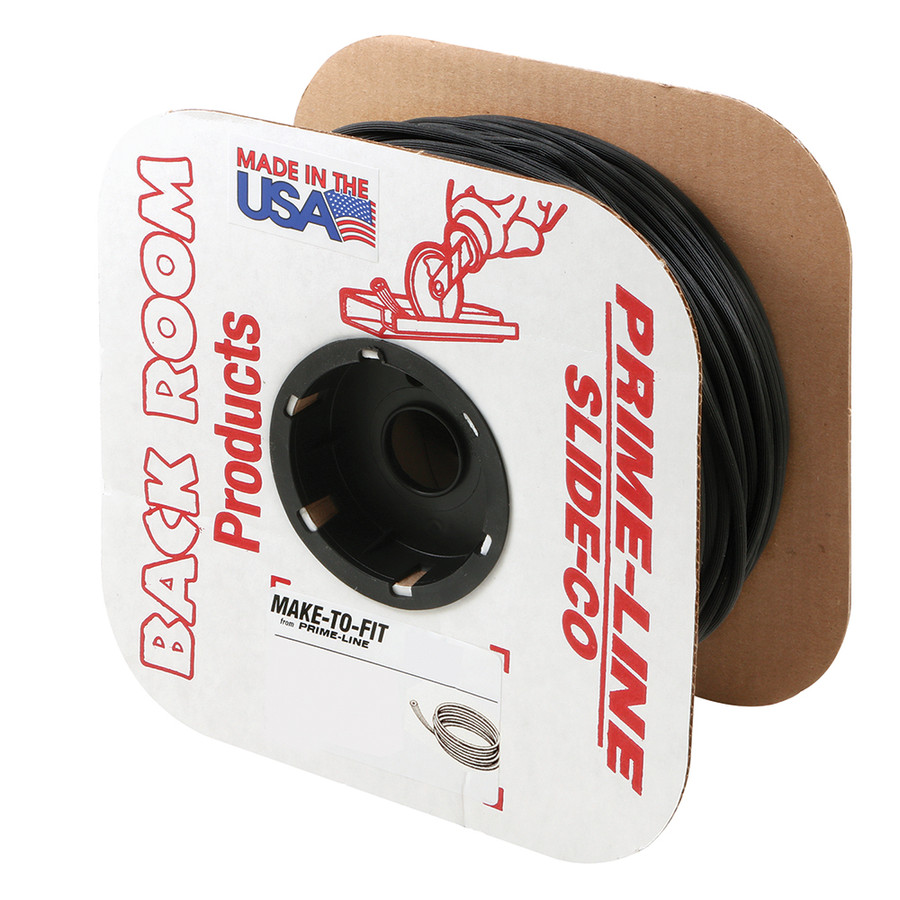 Screen Retainer Vinyl Spline, 0.150 in. Round, Black, 500 ft. (1 Roll ...