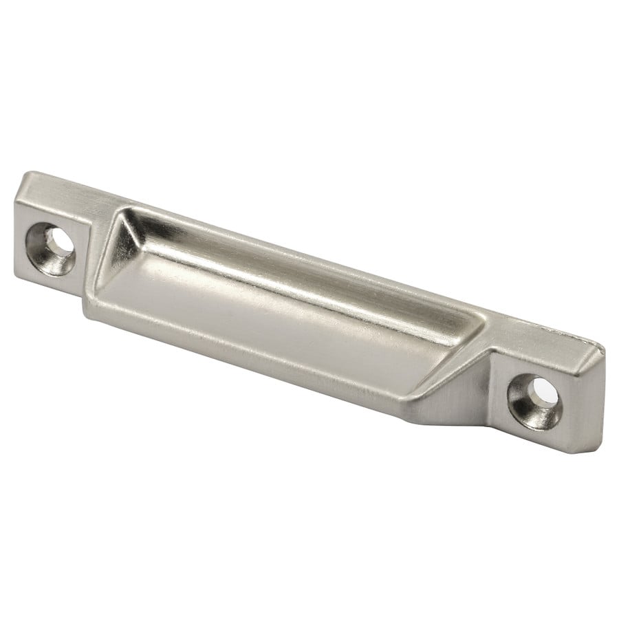 Wood Window Sash Lift, Deluxe Style, Satin Nickel Plated (2 Pack ...