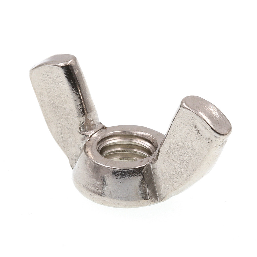 Wing Nuts, Cold-Forged, 3/8 in.-16, Grade 18-8 Stainless Steel (10 Pack ...