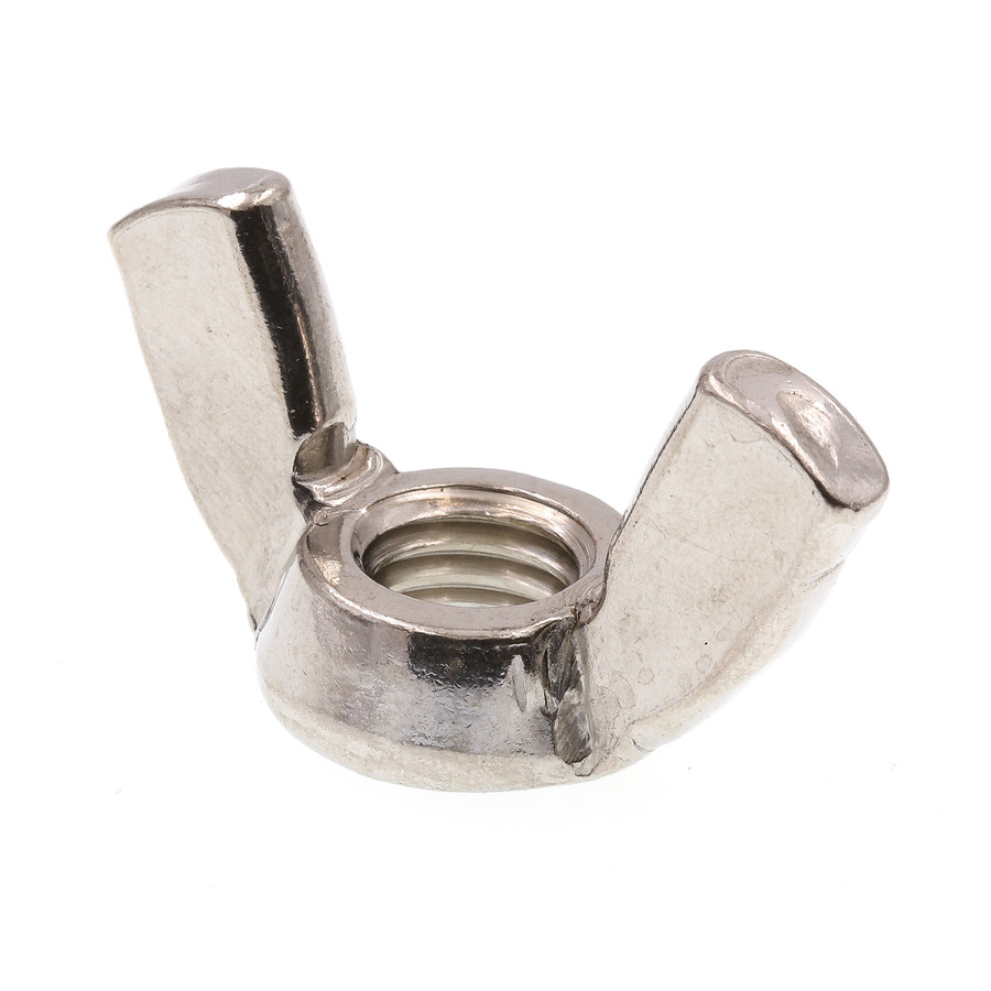 Wing Nuts, Cold-Forged, 1/2 in.-13, Grade 18-8 Stainless Steel (10 Pack ...