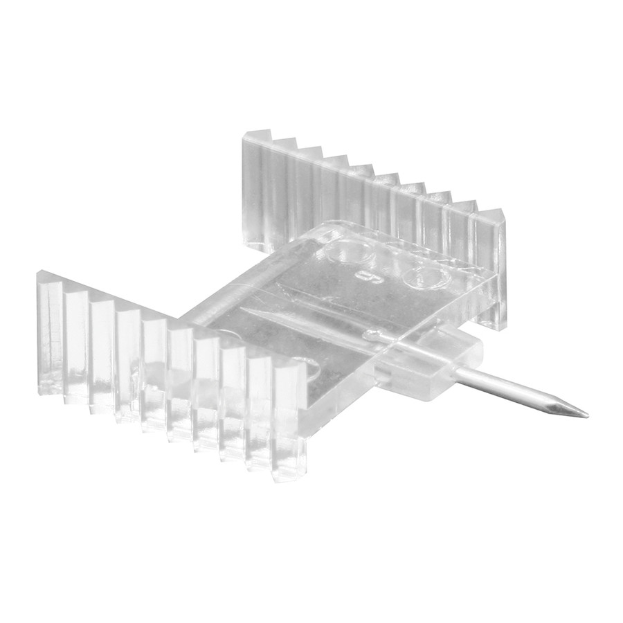 Window Grid Retainer Clips, Clear Plastic, 5/8 in. (6 Pack) - Prime ...