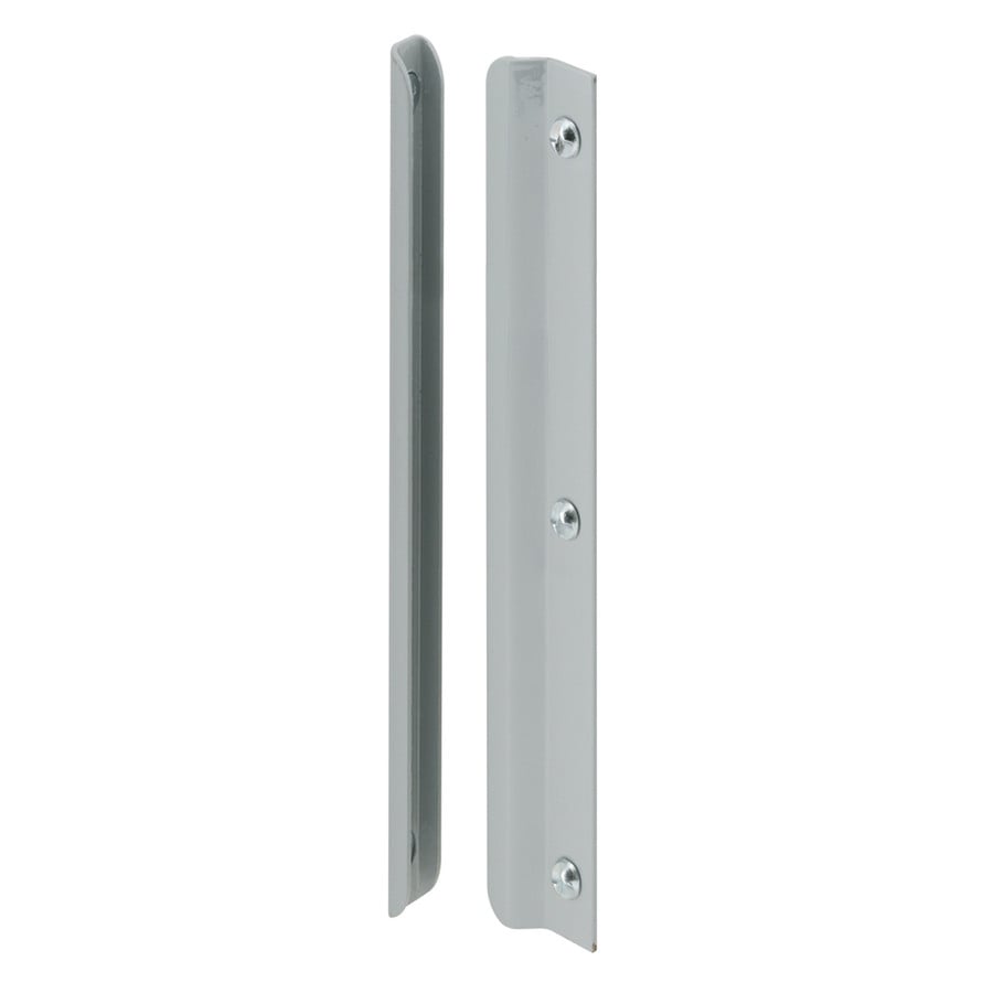 Steel Latch Shield for Swing-In Doors, 6 inch, Gray (Single Pack ...