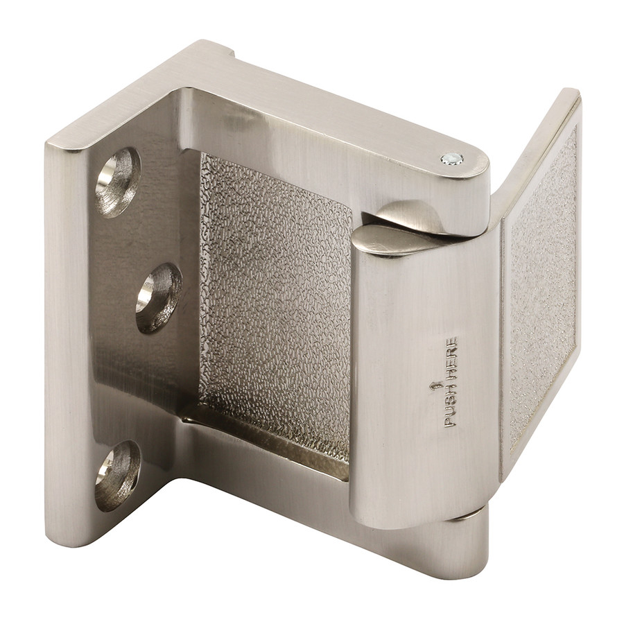 Hotel Door Blocker/Door Stop in Nickel (Single Pack) - Prime-Line Parts