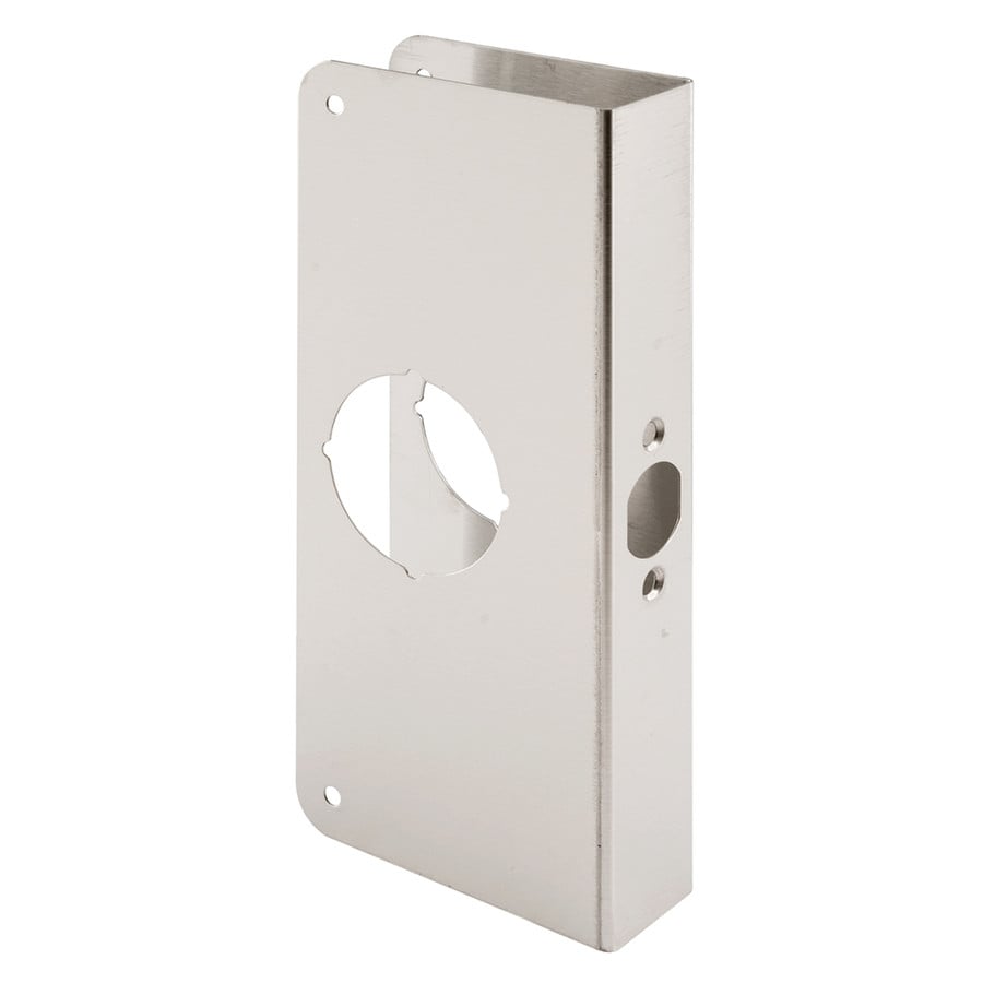 Lock and Door Reinforcer, 1-3/8 in. x 2-3/4 in., Stainless Steel ...