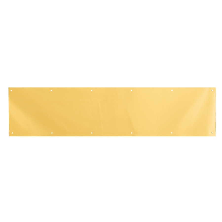 8” x 34” Aluminum Kick Plate | Brite Brass Finish | Prime-Line - Prime ...