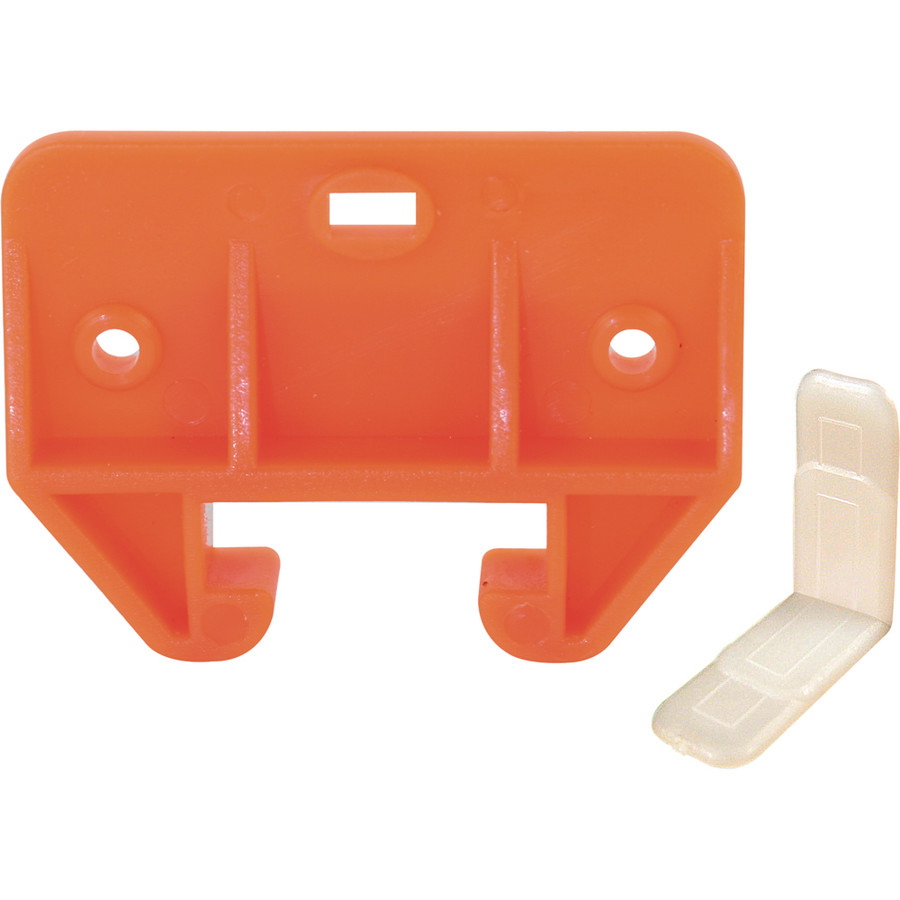 Orange, Plastic Drawer Track Guide Kit (2 Pack) - Prime-Line Parts