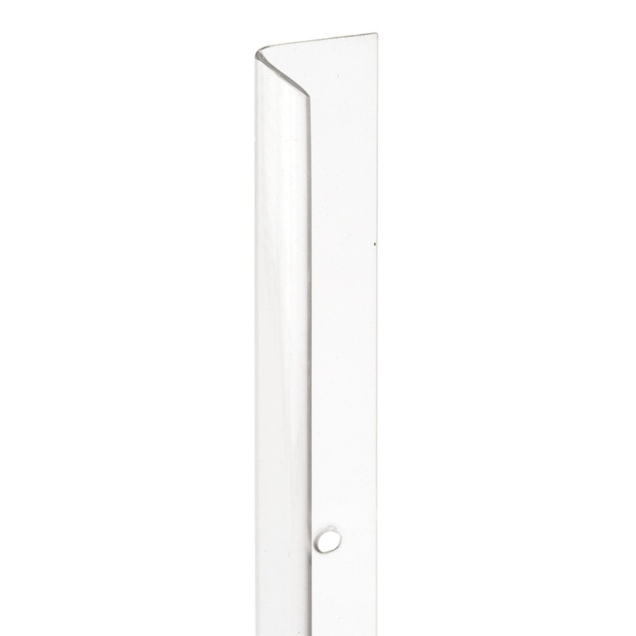Vinyl Perforated Corner Shield, 3/4 Inch x 48 Inch, Clear (5 Pack ...