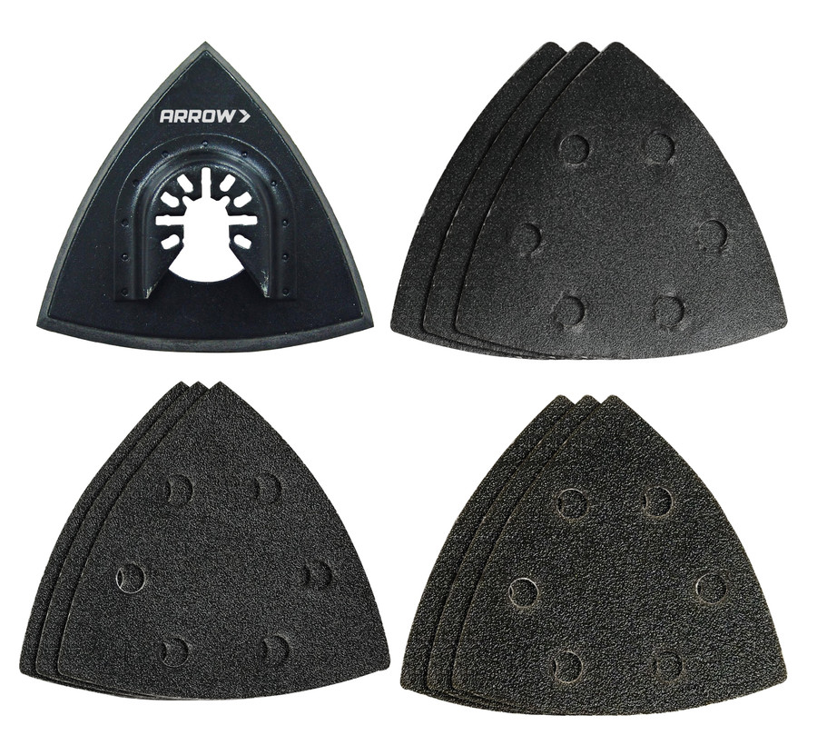 Arrow OSCTSV-1 Multipurpose Sanding Kit for Oscillating Tools - Arrow ...