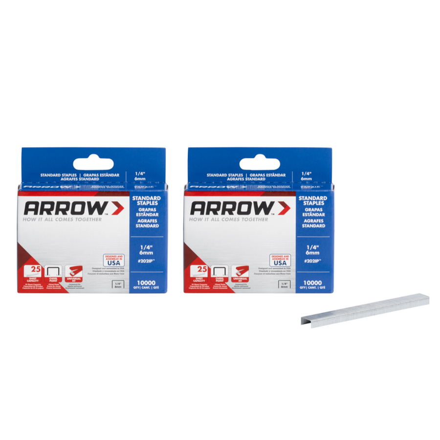 Arrow Standard Office Staples Value Pack, 2 Pack, 10000ct Each - Arrow ...