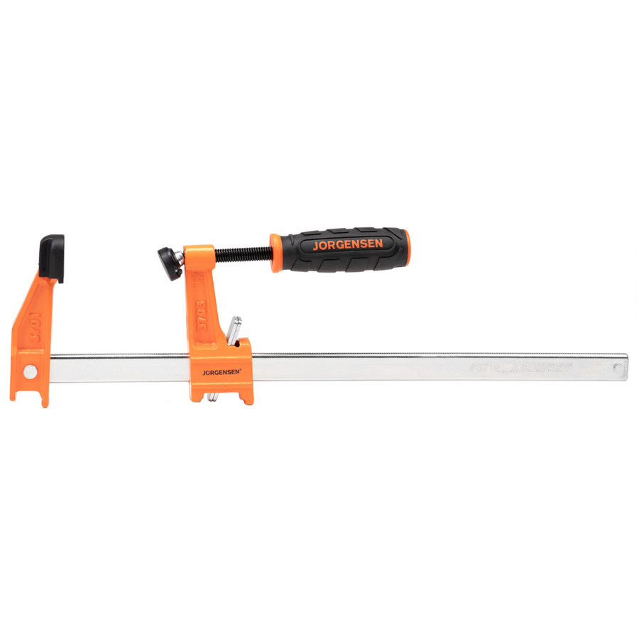 Jorgensen 3712 Medium Duty Bar Clamp, 12 In - Arrow Tool Group