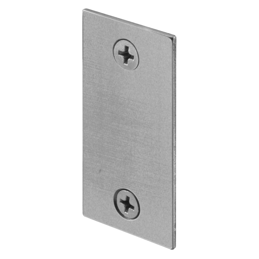 U 9521-L| Steel Door Edge Hole Filler Plate, 1-1/8 in., Gray Finish ...