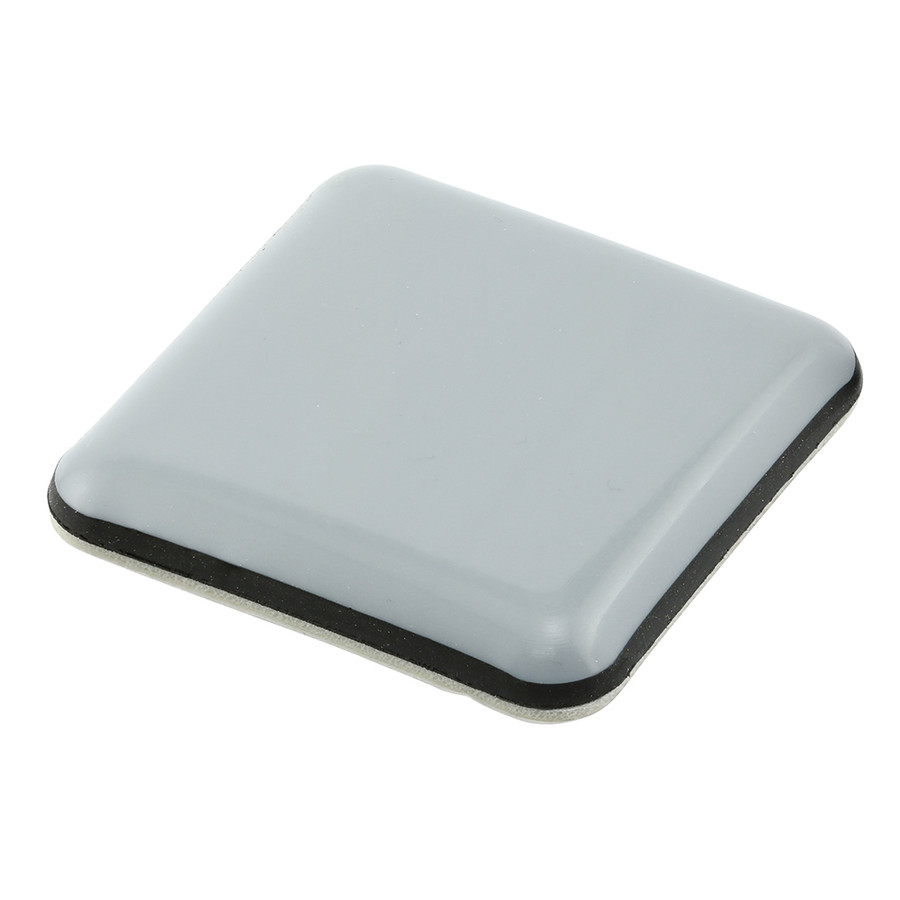 1-3/4 in. Square Sliders, Black and Gray Plastic (4 Pack) - Prime-Line ...