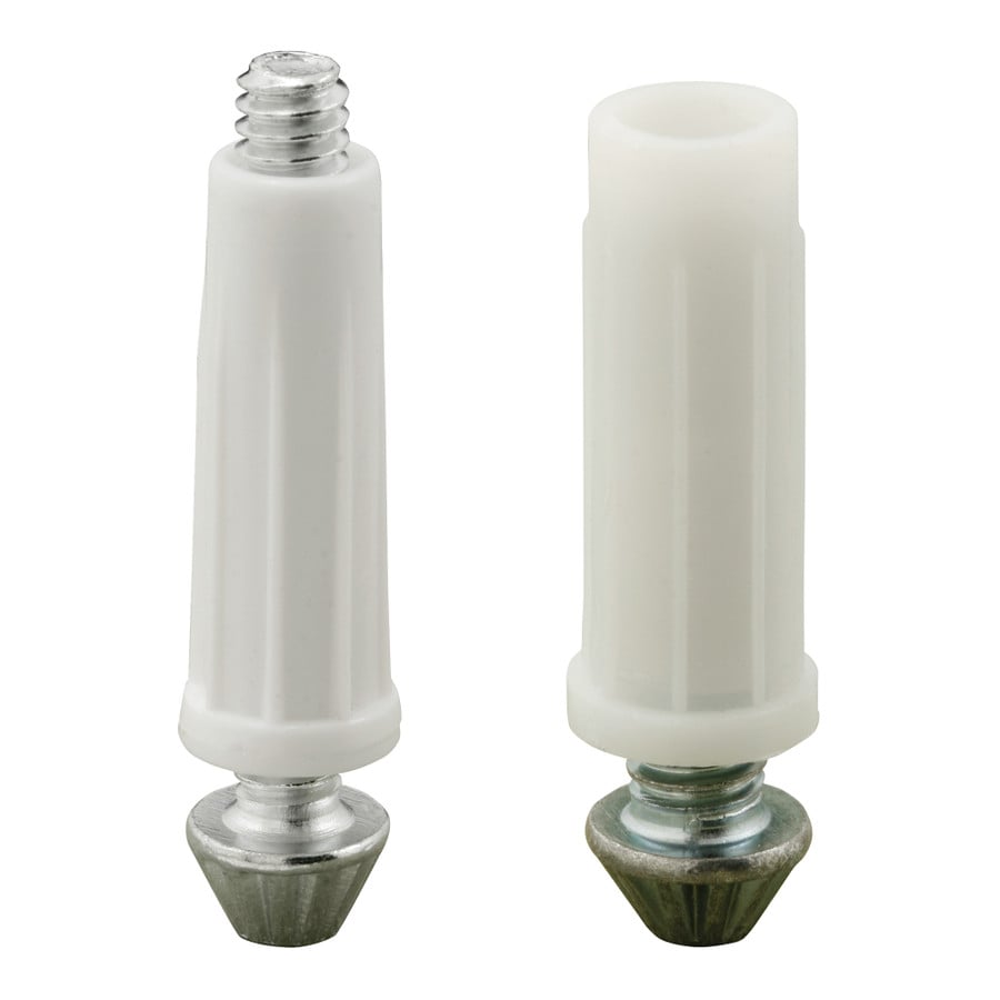 Bi-Fold Door Bottom Pivot Kit, Two 3/8 in. and Two 7/16 in. Plastic ...