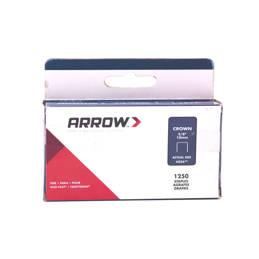 Arrow 856 Heavy Duty Wide Crown Staples for Craftsman/Duo-Fast, 3/8" x ...
