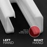 Plastic Drawer Track Back Plate, 3/8 Inch x 1 Inch, Off-White (1 Pair ...