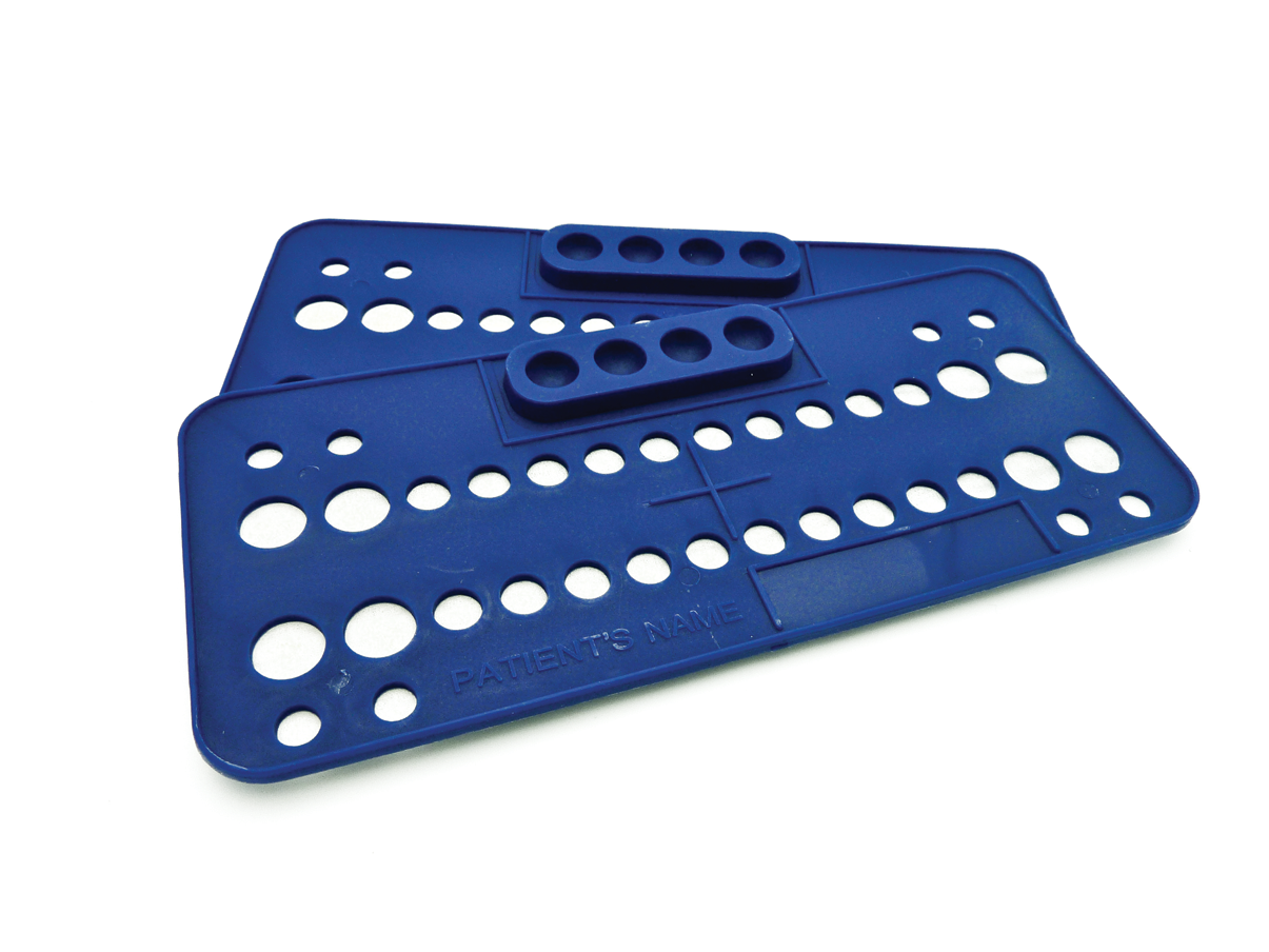 Plastic Bonding Trays - 25 pack (MS-1006) - White Oak Orthodontic Products