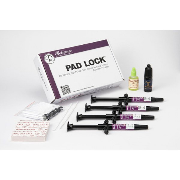 Reliance Pad Lock Push Syringe Kit Non-Fluoride & Assure - (4) - 4.5g ...