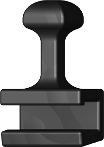 Crimpable Small Split Hook Etched - Black - 20 Pack - White Oak ...